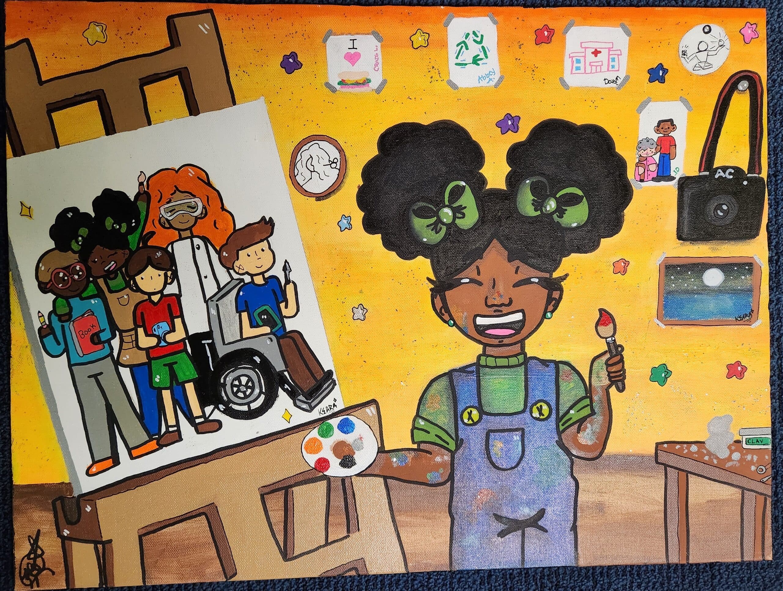 Paint Detroit With Generosity exhibition opening - Mint Artists Guild