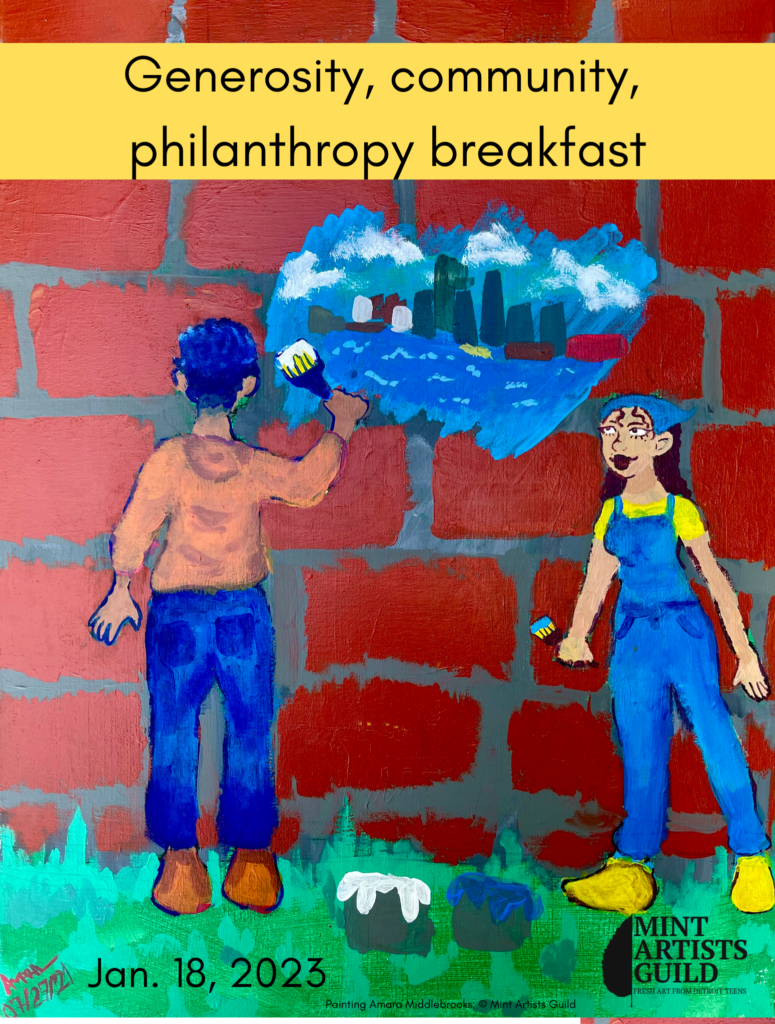 Mint's Generosity Breakfast - Mint Artists Guild