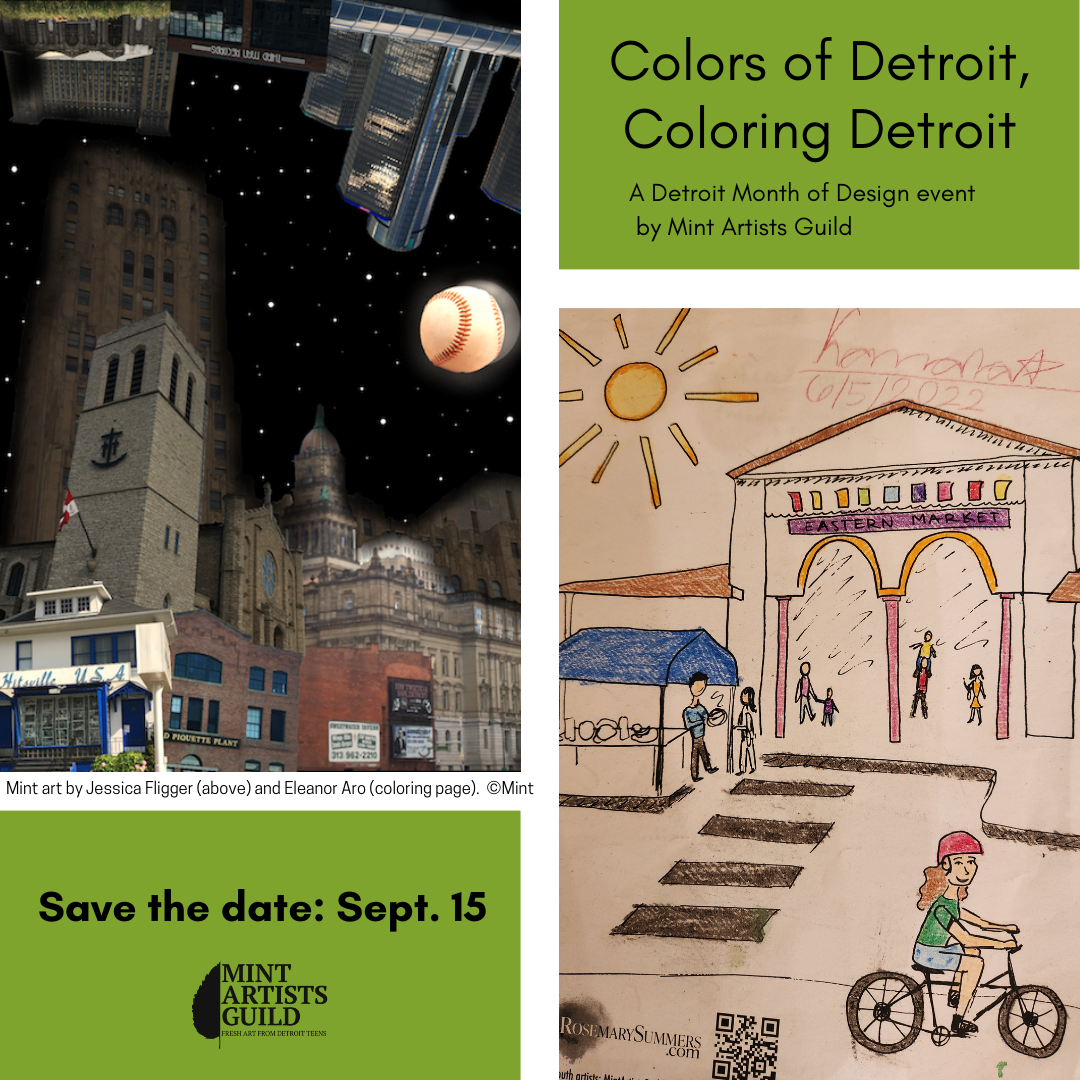 Colors of Detroit, Coloring Detroit - Mint Artists Guild